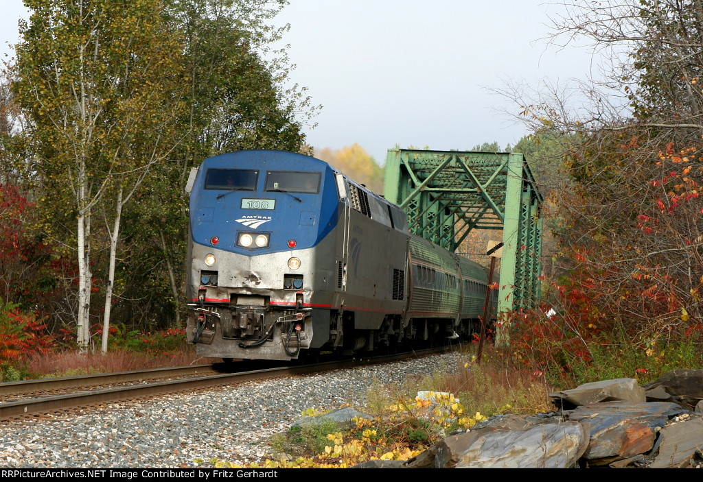 Amtrak #55 southbound Vermonter